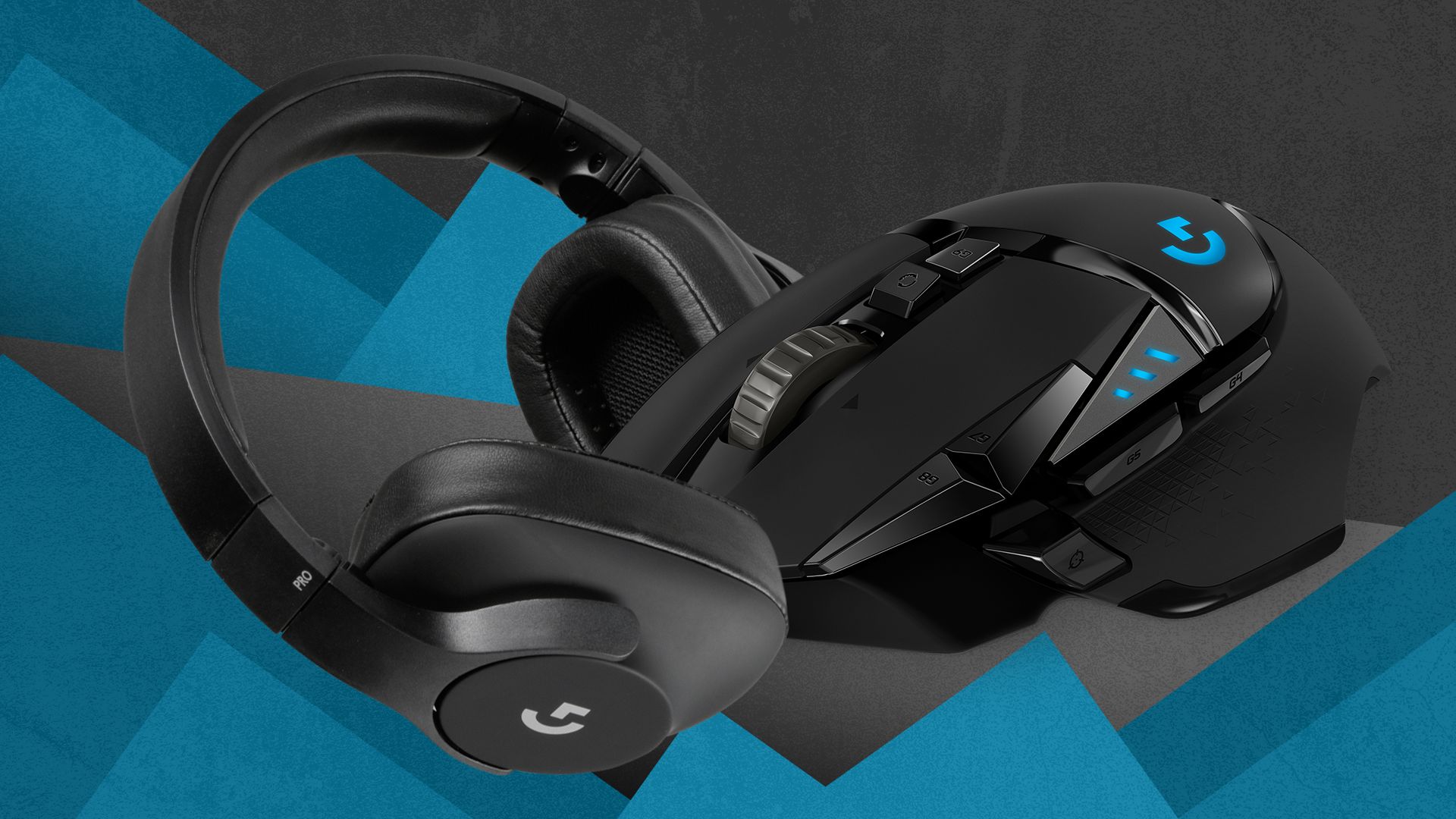 Logitech G502 Hero + G Pro Headset - INDIAN