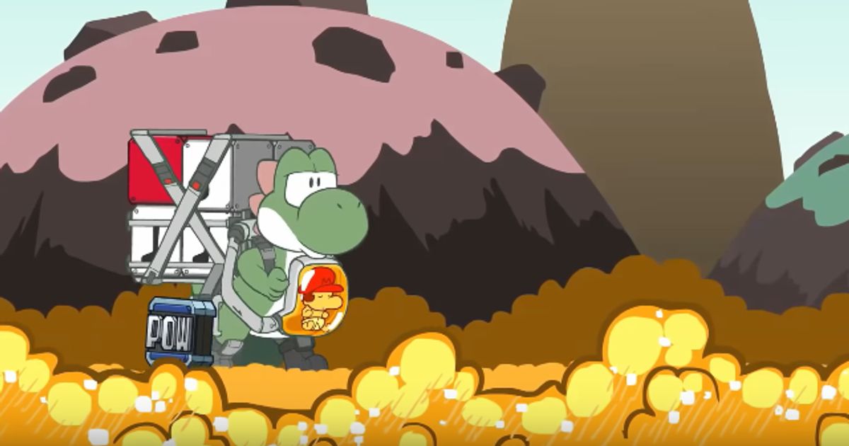 Yoshi paroduje Death Stranding - INDIAN