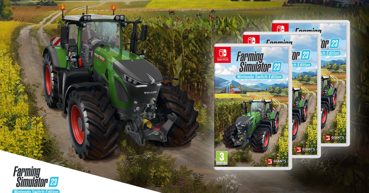 Staňte se farmářem s Farming Simulator 23 na Nintendo Switch - INDIAN